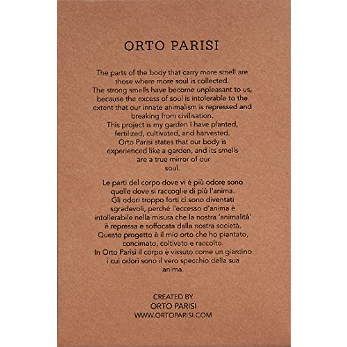 Orto Parisi Eau de Parfum Spray, Bergamask, 1.7 Fl Oz