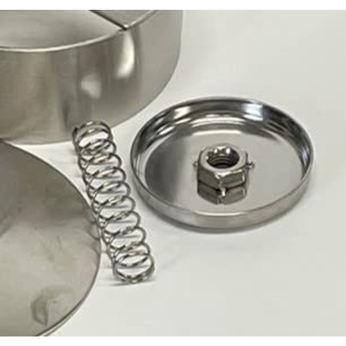 Hanerk XL Burger Press 5 1/2" inch Patty Maker, Easy to Clean Dishwasher Safe, Stainless Steel, 5 1/2 inch Diameter Burger Patty, Grill Tool, Patty Maker, Mold, Thin or Thick