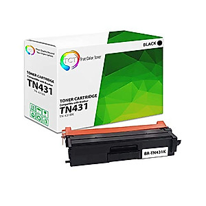 TCT Premium Compatible TN431 TN-431 TN431BK TN431C TN431M TN431Y Toner Cartridge Replacement for Brother HL-L8260CDW L8360CDW L8360CDWT, MFC-L8610CDW Printers (Black, Cyan, Magenta, Yellow) - 4 Pack
