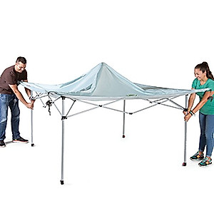 Coleman Light & Fast Pop Up Canopy, 10 x 10 Canopy Tent, UPF 50+ Sun Shade Tent