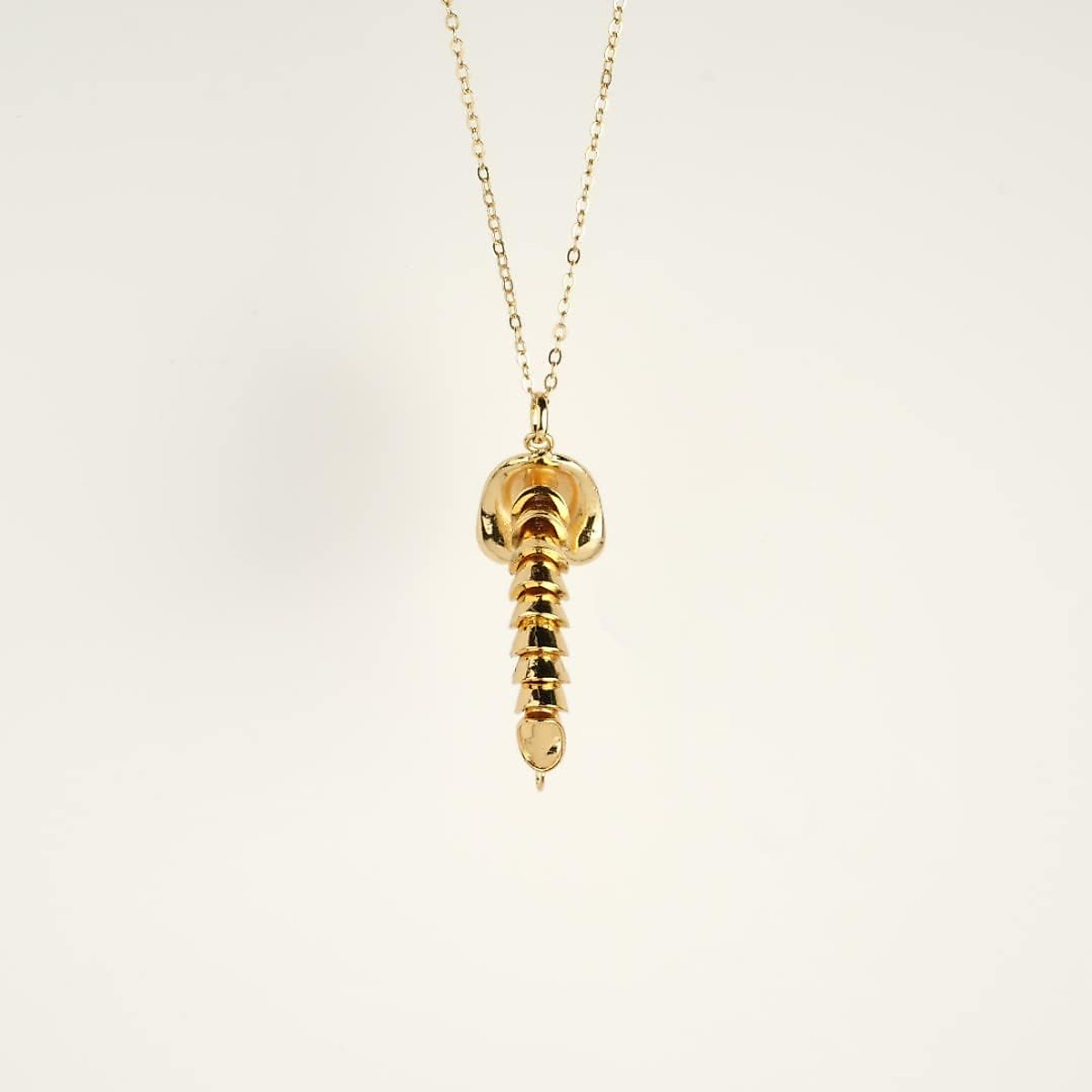 MEYFAR Funny Erectable Pendant,Creative Jewelry for Halloween Party,Creative Male Organ Modeling Necklace,Funny Jewelry for Men Women, Cool Jewelry Gift for Men Boys (Golden)