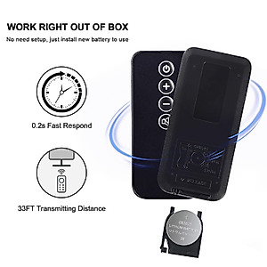 New Replacement Sound Bar Remote Control Compatible with Bose Solo Cinemate Series II IIGS 1SR CineMate 10 & Cinemate 15 Solo 5 10 15 TV Sound Bar Controller (with CR2025 Battery)