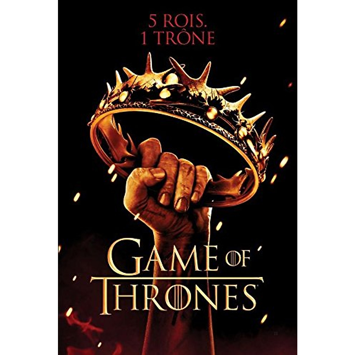 Game of Thrones (Complete Seasons 1-4) - 19-Disc Box Set & Daenerys FUNKO Figurine ( Game of Thrones - Seasons One to Four (40 Episodes) ) [ Blu-Ray, Reg.A/B/C Import - France ]