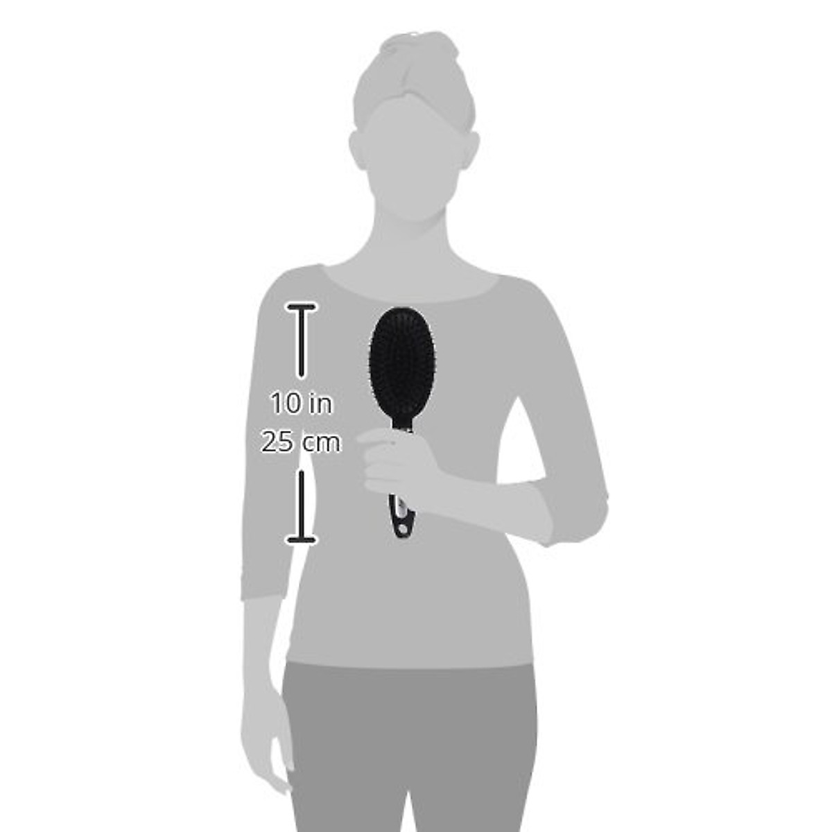 REVLON Detangle & Smooth Black Cushion Hair Brush