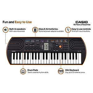 Casio SA-76 44-Key Mini Personal Keyboard