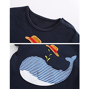 Haydendear Toddler Boys Short Sleeve T-shirts Tee and Shorts Set Summer Clothes 2001QZ(3T)