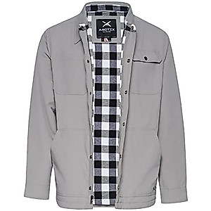 Arctix Men's Standard Midway Utility Shirt Jacket, Cappuccino, Small