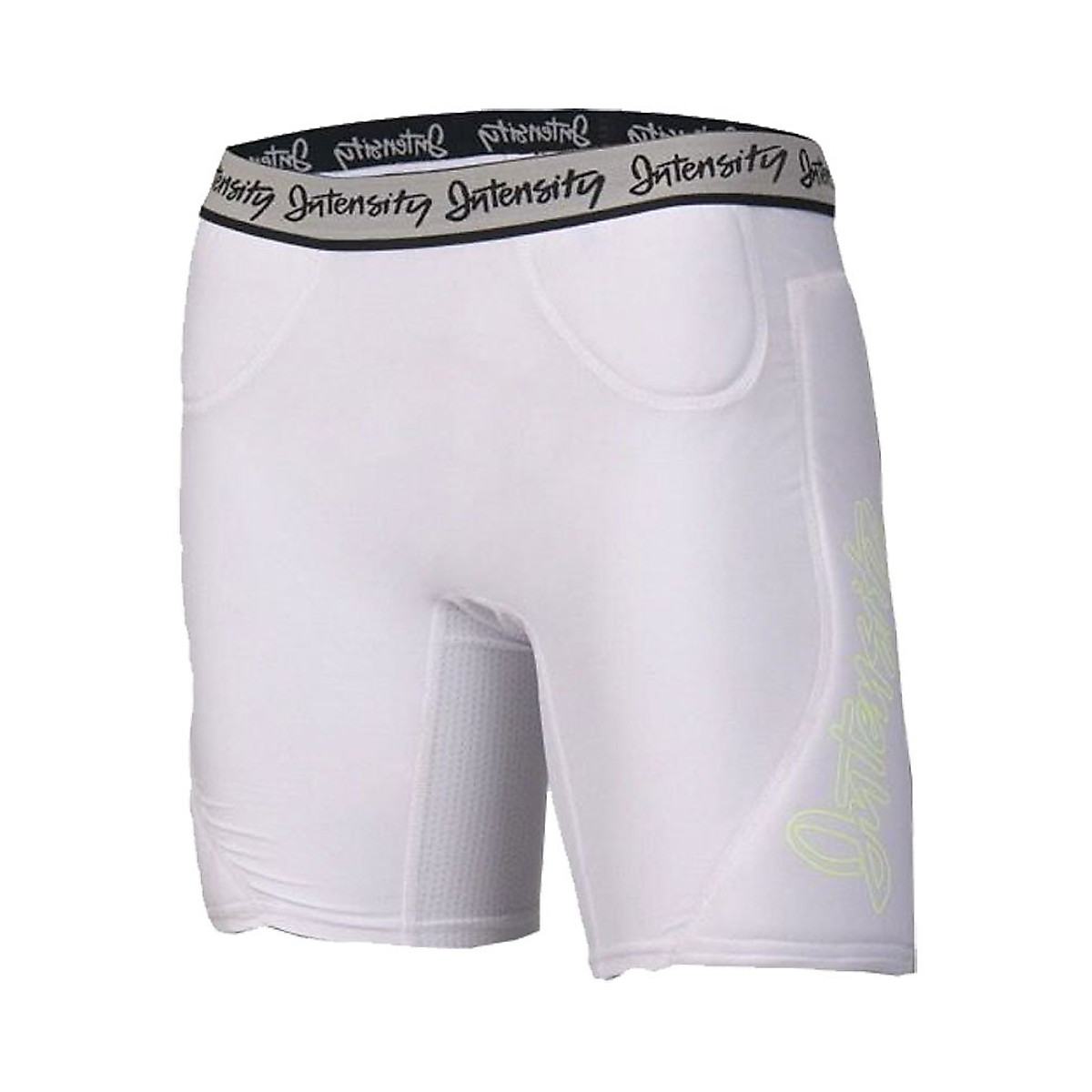 Intensity Women's Fastpitch Slider Padded Softball Sliding Shorts, White Large