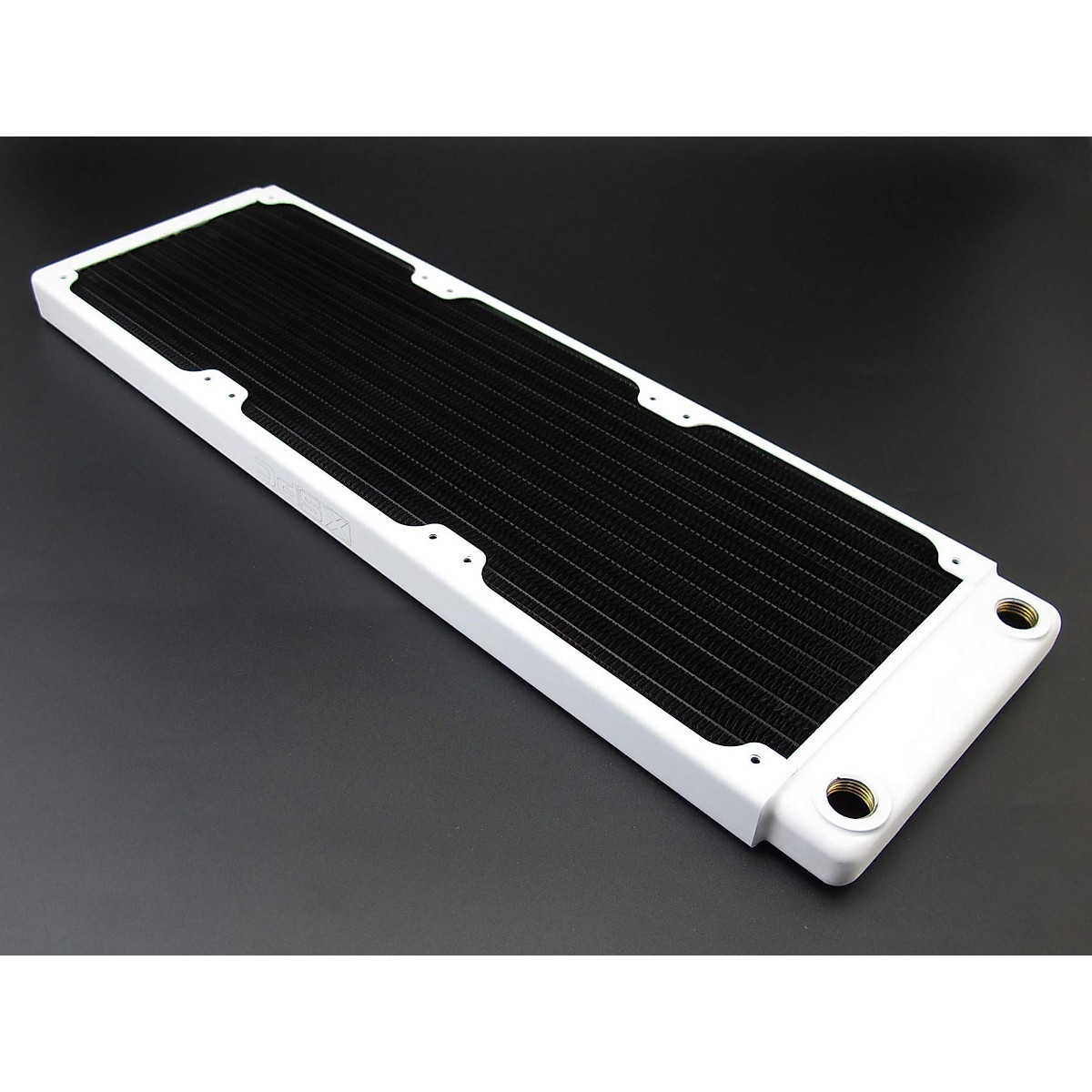 XSPC TX360 Ultra Thin Radiator, 120mm x 3, Triple Fan, White