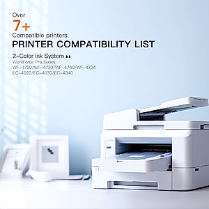 E-Z Ink (TM Remanufactured Ink Cartridge Replacement for Epson 802XL 802 T802XL T802 to use with Workforce Pro WF-4740 WF-4730 WF-4720 WF-4734 EC-4020 EC-4030 (2 Black, 1 Cyan, 1 Magenta, 1 Yellow)