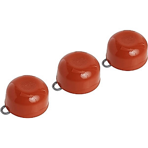 Compac Compac Quiktop Can Cap, Red, Keep Drinks Fresh & Fizzy - Turn Cans Into Bottles (Pack of 3)