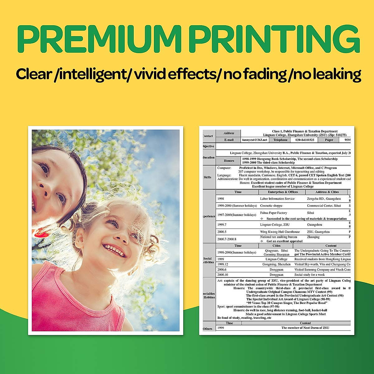 CHINGER Remanufactured Ink Cartridge Replacement for HP 65XL 65 XL for HP Deskjet 3755 3758 2655 2652 2624 2622 3720 3722 3752 Envy 5055 5052 5058 AMP 100 Printer (1 Black, 1 Tri-Color)