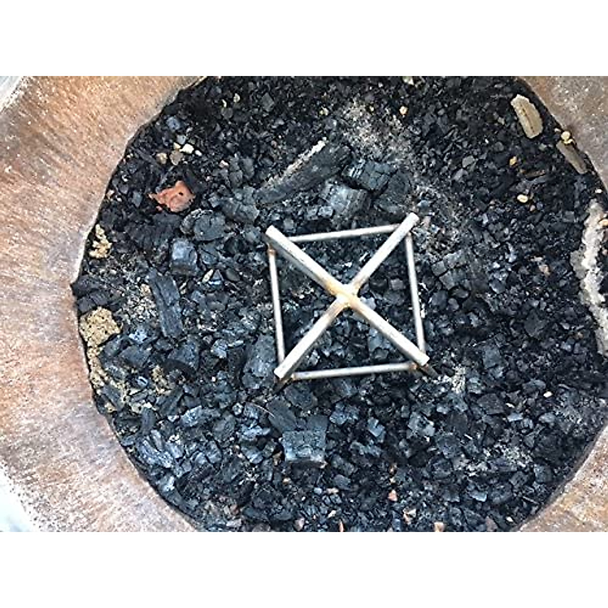 The Original Vertical Fire Pit Grate, Chiminea, Kiva Fireplace Firewood - Low Smoke, Big Flames, High Heat …
