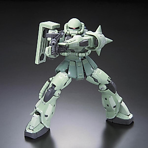 RG Mobile Suit Gundam MS-06F Mass Production Zaku 1/144 Scale Color-Coded Plastic Model