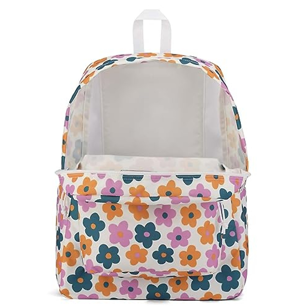JanSport Superbreak Backpack - Durable, Lightweight Premium Backpack, Funky Floret