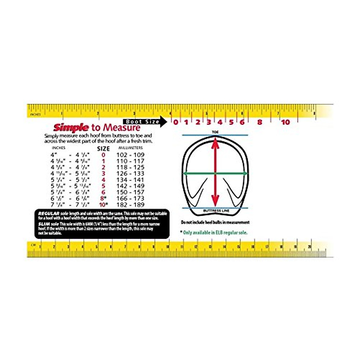 Cavallo Horse & Rider Trek Regular Sole Hoof Boot, Size 5