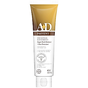 A&D Diaper Rash Ointment Skin Protectant Original - 4 oz, Pack of 6