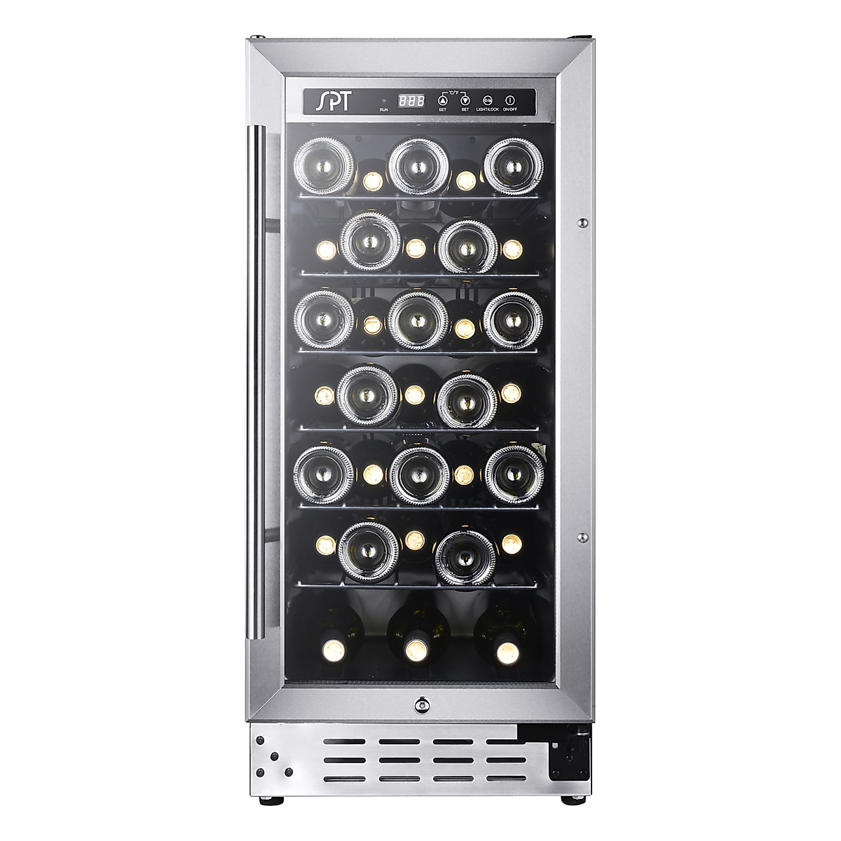SPT WC-3302US 33-Bottle Under-Counter Wine Cooler Commercial Grade
