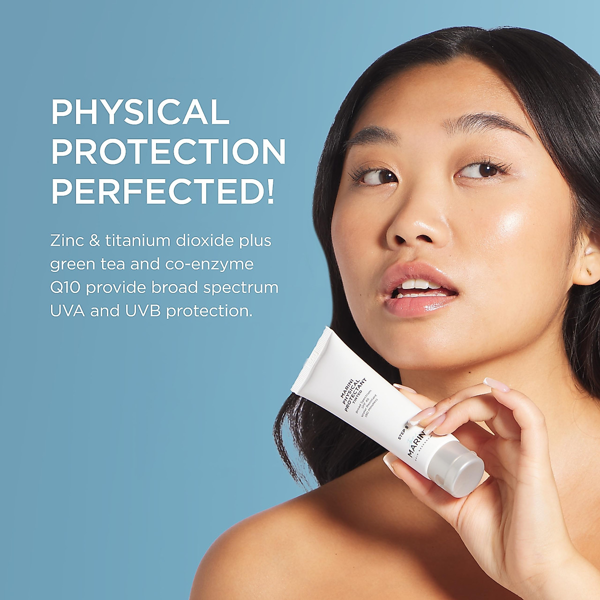 Jan Marini Skin Research Physical Protectant Tinted SPF 45 - Daily Face Protectant Product - Tinted SPF Facial Sunscreen - Sunscreen Aids Against Visible Wrinkles - 2 oz