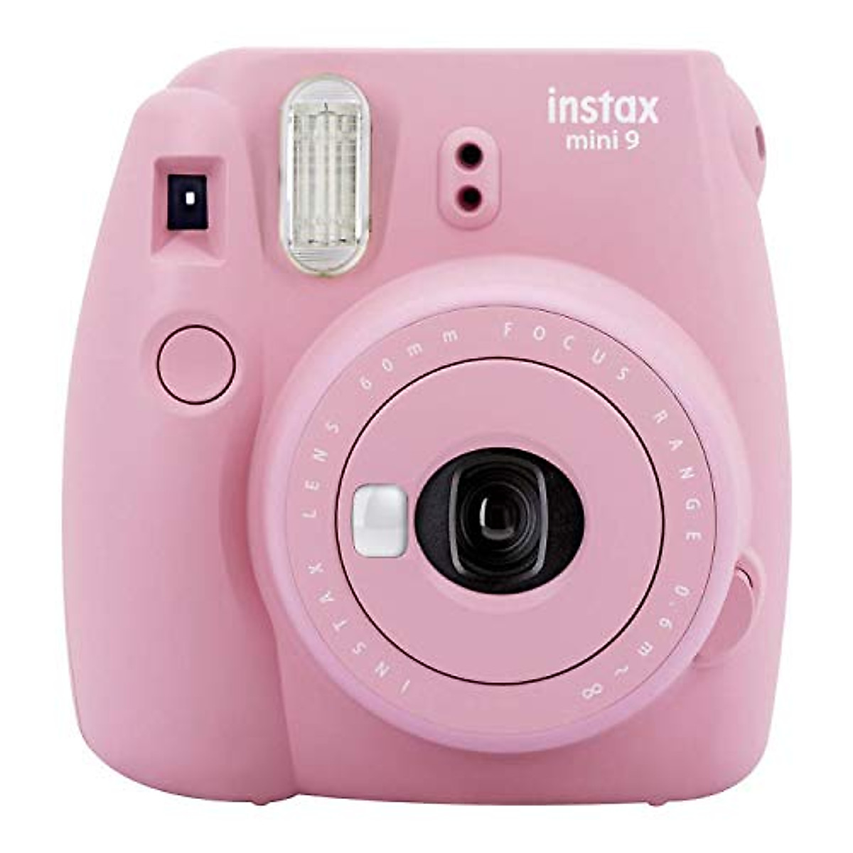 Fujifilm instax Mini 9 Instant Film Camera (Blush Pink) with Instant Twin Film Pack Bundle (2 Items)