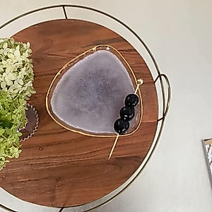 Sister.ly Drinkware Handmade Hammered Martini Glasses with Gold Rim - Gold Rimmed Martini Glasses Set of 2 and 2 Gold-Plated Cocktail Picks, Unique Martini Glass. Perfect For Cocktails.