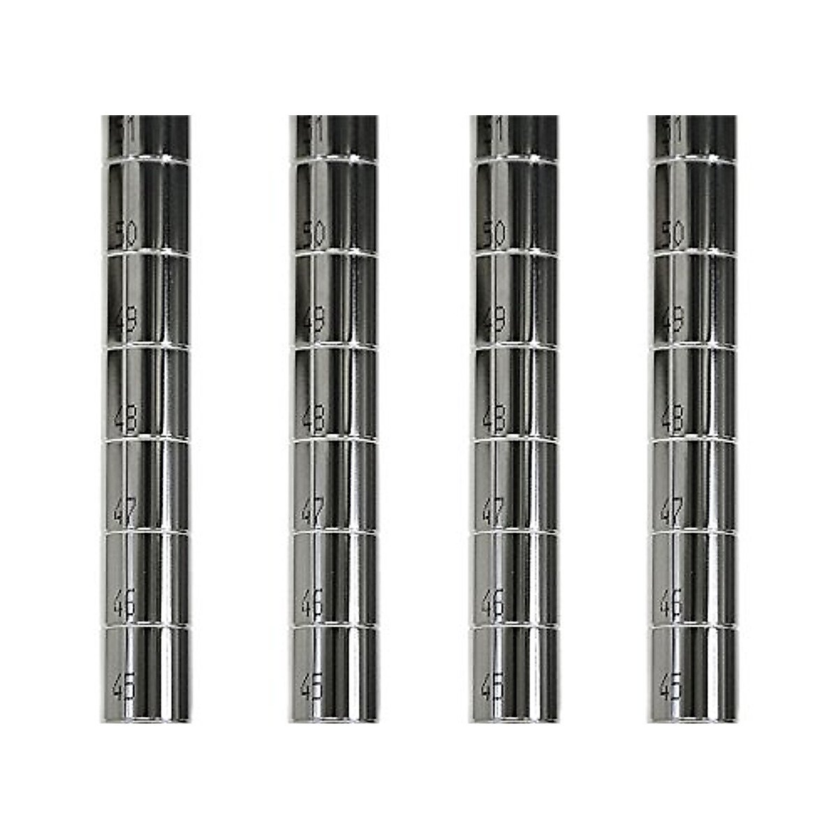Omega 4 Pack of 74 High Chrome Poles
