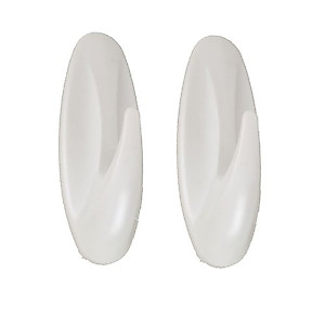 Command Bath Hook With Water-Resistant Strips