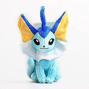 Vaporeon Plushies - Vaporeon Plush - Vaporeon Stuffed Animal - Vaporeon Evolution Plush Toy Collection New 2021 Premium Design