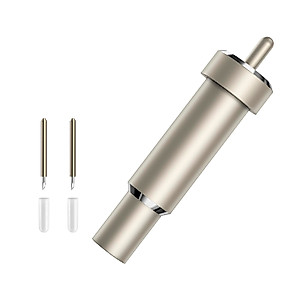 Premium Fine Point Blade for Cricut Maker 3/Maker/Venture/Cricut Explore 3/Air 2/Air/One, 2 pcs Premium Fine Point Blades and 1pc Housing for Cutting Paper/Vinyl/HTV/Cardstock/Vellum/Kraft Board etc