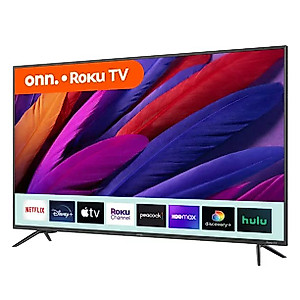 ONN 50-Inch Class 4K 2160p Smart QLED TV 60Hz Refresh Rate Compatible with Alexa & Google Assistant 100097811 (Renewed)