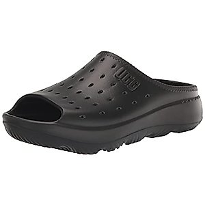 UGG Men's Slide Sandal, Black, 12
