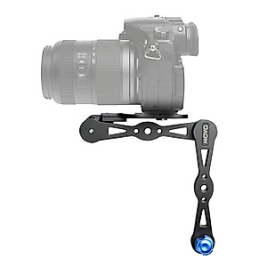 Movo SV1000 All-in-One Stabilizer Rig - Shoulder Rig, Selfie Stick, Handheld Stabilizer, and Grip for DSLR and Mirrorless Cameras up to 9 lbs (4kg)