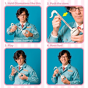 Otamatone Japanese Electronic Musical Instrument Portable Music Synthesizer from Japan by Maywa Denki Studio Award Winning, Educational Fun Gift for Children, Teens & Adults - Mint