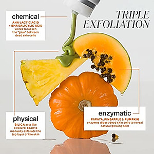 Kate Somerville ExfoliKate Intensive Exfoliating Treatment – Salicylic Acid and Lactic Acid Super Facial Scrub Improves Texture and Pores, 0.5 Fl Oz