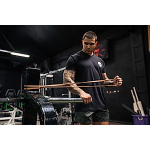 Gymreapers Pull up Resistance Bands for Weight Lifting, Pull Ups - Assistance Bands for Powerlifting, Stretching, WOD, Strength Training - for Men & Women (5 Bands - Military Set)