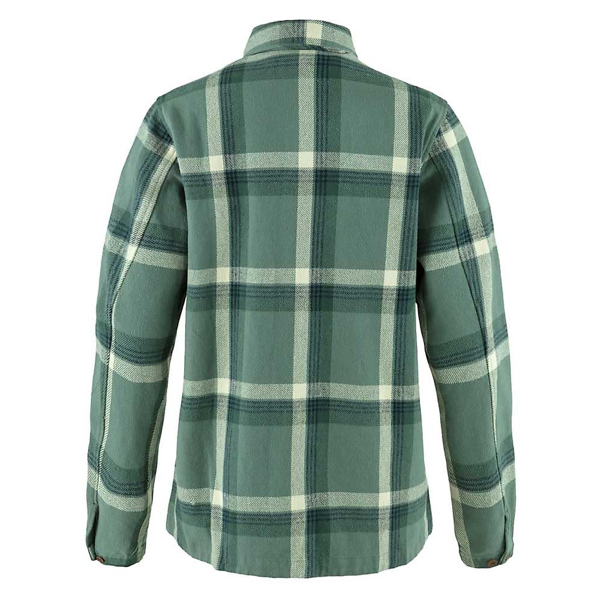Fjallraven F86986614-679S Singi Flannel Overshirt W Patina Green-Deep Patina S