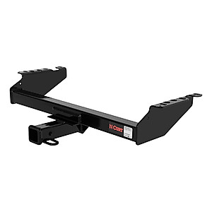 CURT 13310 Class 3 Trailer Hitch, 2-Inch Receiver, Drilling Required, Fits Select Dodge D-Series, Ford F-Series, Bronco