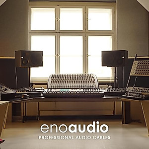 enoaudio Mogami 2534 Quad Pair (L,R) Cable | Neutrik XLR Female - XLR Male | HiFi - 4.92 ft / 1.5 m