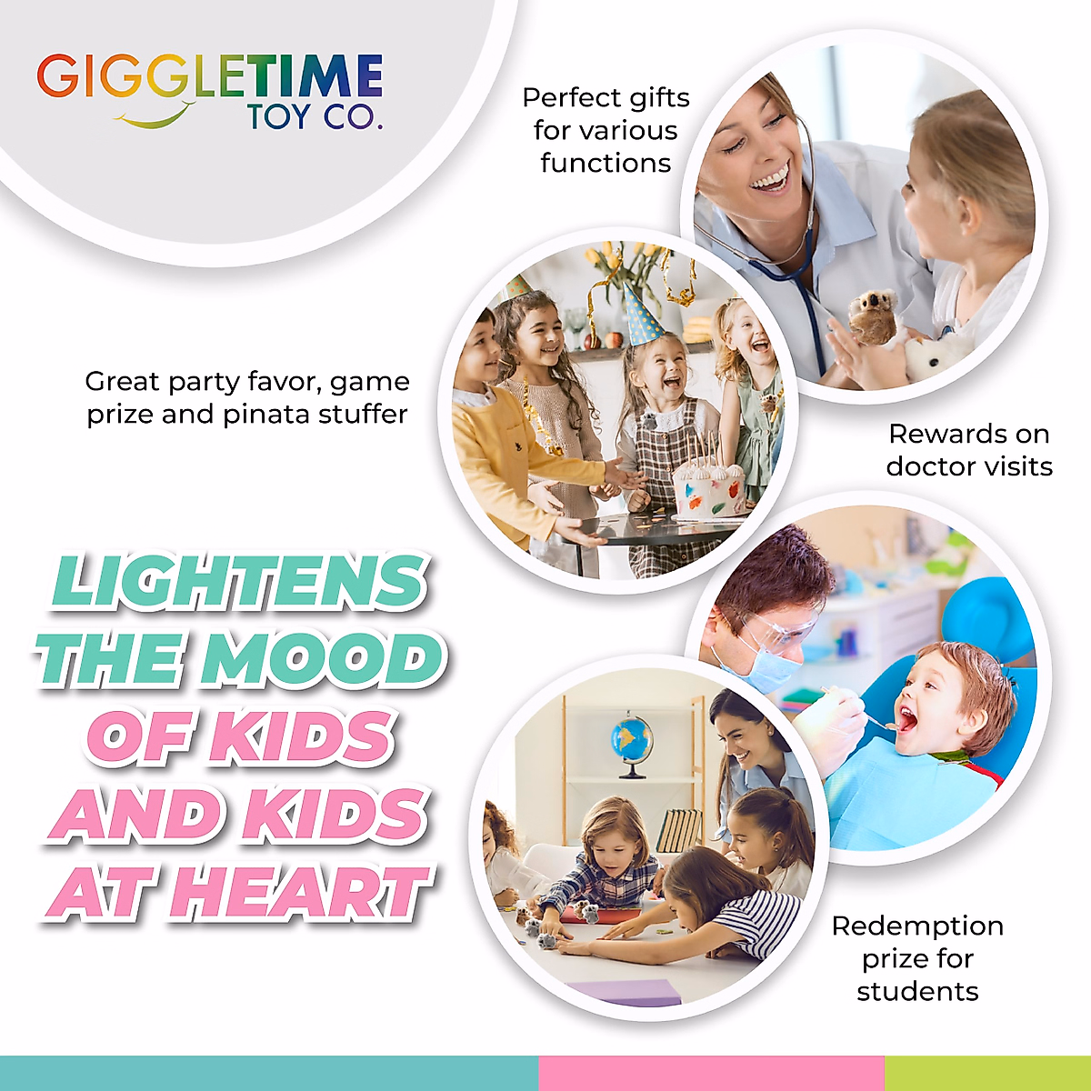 Giggle Time Koala Pencil Buddy (36) Pieces - Koala Stuffed Animal Pencil Toppers, Pencil Clip On, Koala Bear Prizes for Students, Kids’ Party Favor, Piñata Stuffer - 2 inches