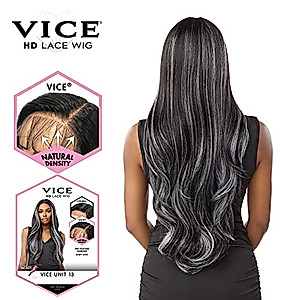 Sensationnel Vice Lace front wig - HD Transparent Lace Pre-plucked Hairline with Babyhair 5 Inch Deep Part - Vice Unit 13 (BALAYAGECARAMEL) 1.0 Count