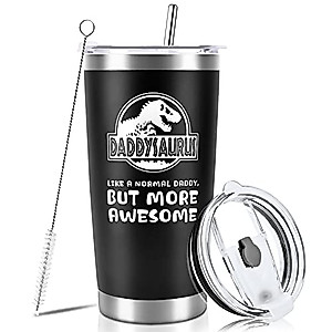 Gifts for Men Father Dad, 20 OZ Wine Tumbler for Him Boyfriend Fiancé, Christmas Stocking Stuffers Valentines Day Awesome Gifts From Daughter or Son Wife for Husband Festival Birthday Funny Presents