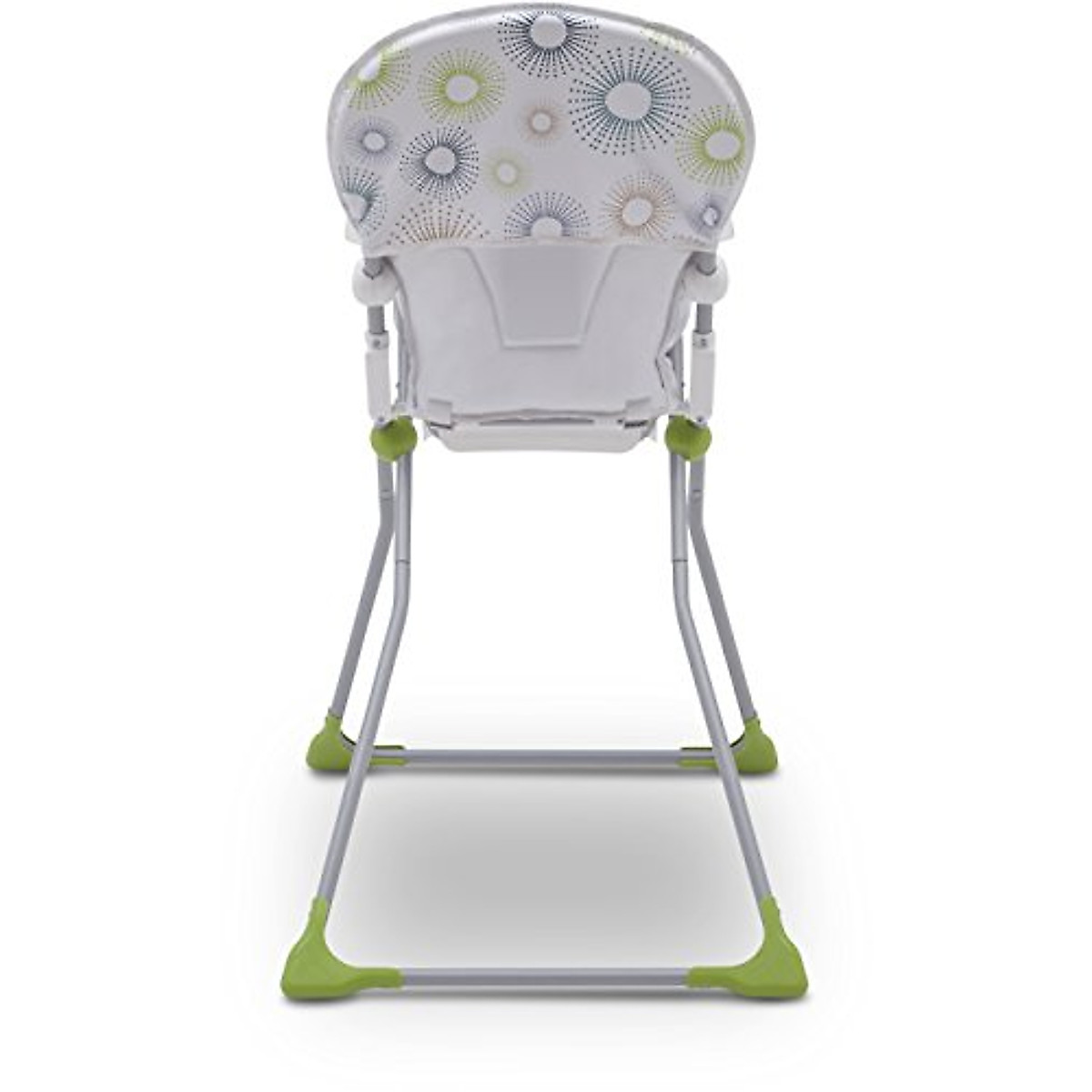 Delta Children EZ-Fold High Chair for Babies and Toddlers - Compact High Chair with Adjustable Tray, Starburst