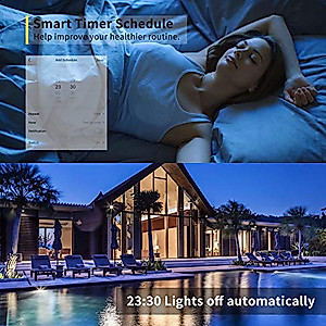 Avatar Controls Smart LED Light Bulb, Alexa Light Bulbs WiFi Dimmable 2 Pack Work with Google Home/Smart Life APP, RGBCW Color Changing Lights, No Hub Required (800LM E26 A19 8W=70W Equivalent)