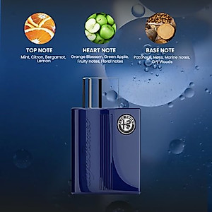 Alfa Romeo Alfa Romeo Blue Men EDT Spray 4.2 oz