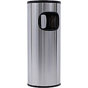 Genuine Joe - GJO58883 Fire-Safe 3-Gallon Ashtray Receptacle