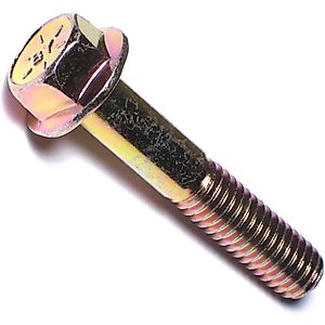 Hard-to-Find Fastener 014973240301 Grade 8 Coarse Hex Flange Bolts, 3/8-16 x 2, Piece-4