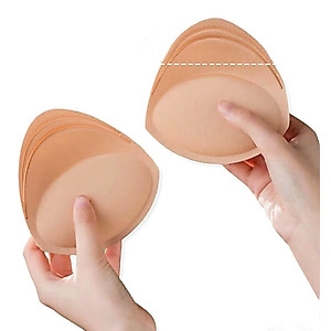 RMYLOVE Women’s Adhesive Bra Insert Pads Breast Enhancer Removable Breathable Sticky Push Up Inserts Bra