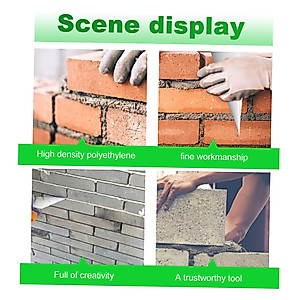 Angoily 50pcs Pointing Bag Bag Grout Bag for Tile Tear Resistant Tip Heavy Duty Grout Bag Tile Grout Pouch Grout Coverage Per Bag Small Grout Bag Pastry Bags 28c Hdpe White Cement