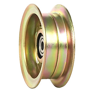 q&p Outdoor Power 173437 Idler Pulley Replaces 42" AYP Craftsman Poulan 173437 131494 155191104360X 165888 532104360 532131494 Idler Pulley