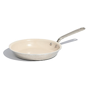 Made In Cookware - 10" Nonstick Ceramic Frying Pan - 5 Ply Stainless Clad - Professional Cookware - Crafted in USA - Induction Compatible